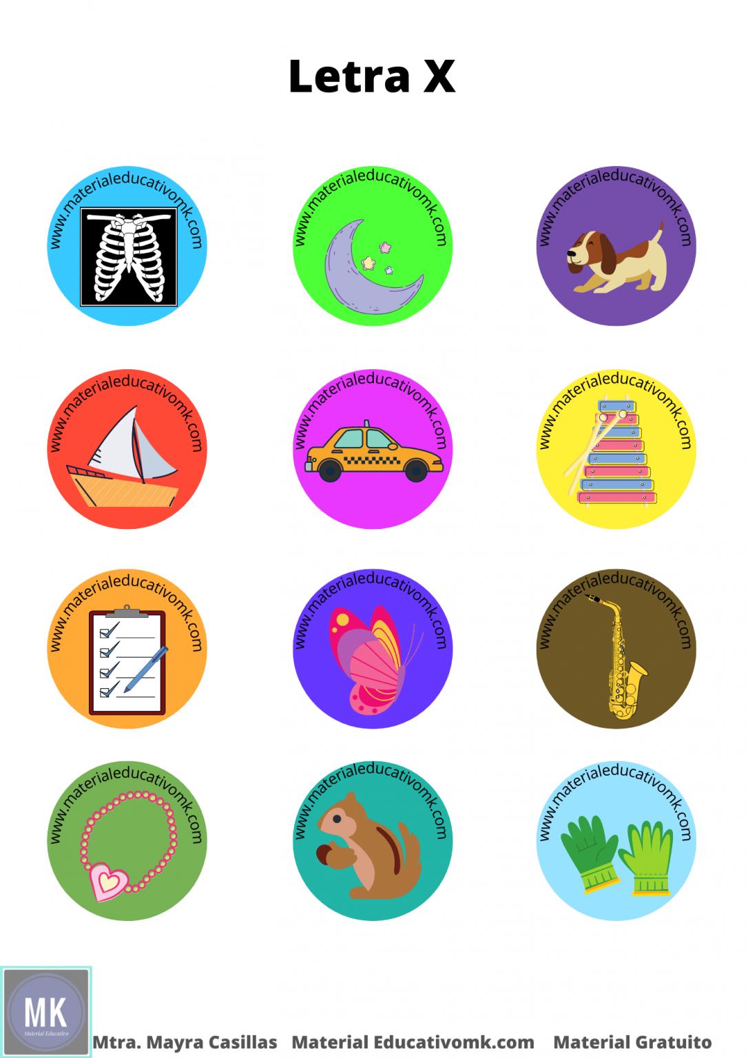 Actividades Divertidas para Enseñar la Letra X