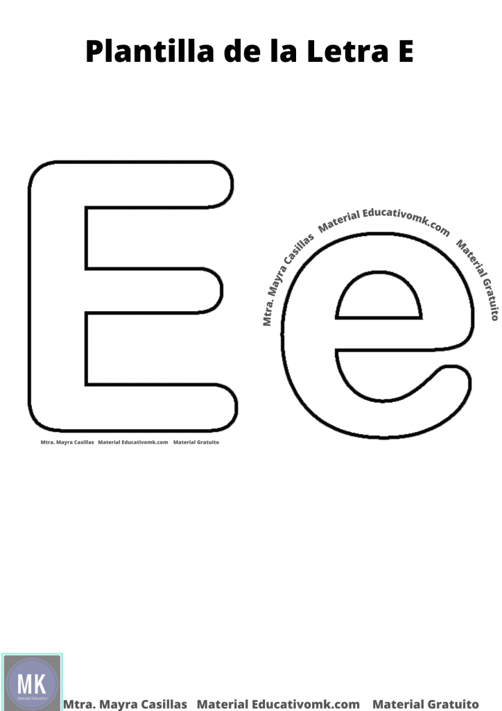 ¿Cómo Enseñar la letra E a Niños de Preescolar?